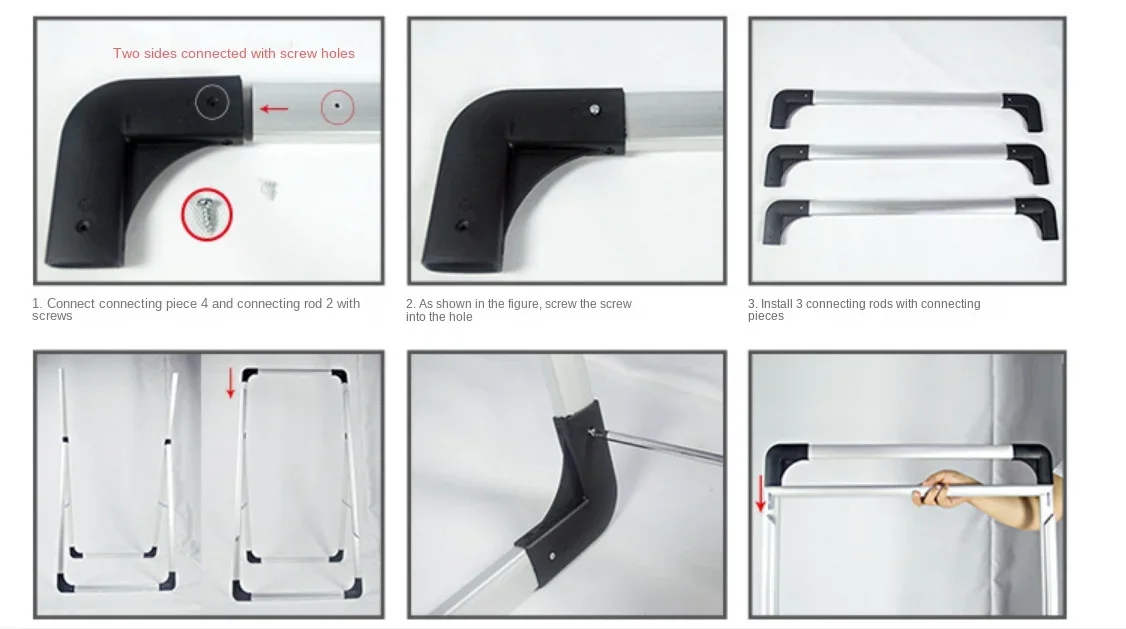 Eco-friendly Aluminum Poster Display Racks - Lightweight & Waterproof