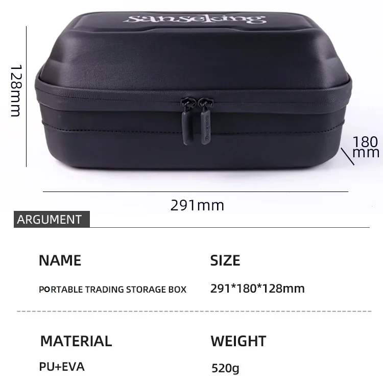 Sanseking Portable Trading Storage Box - Secure & Convenient