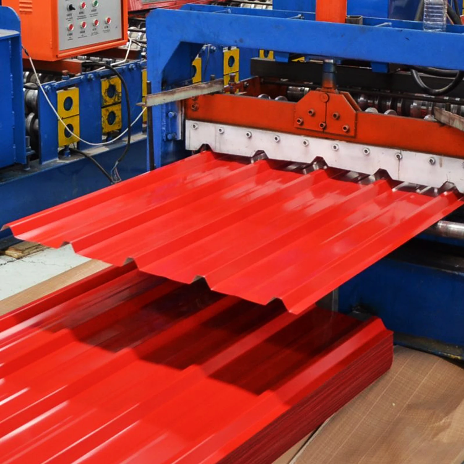 Ppgi Manufacturer Galvanized Corrugated Iron Steel Color Coated Roofing ...