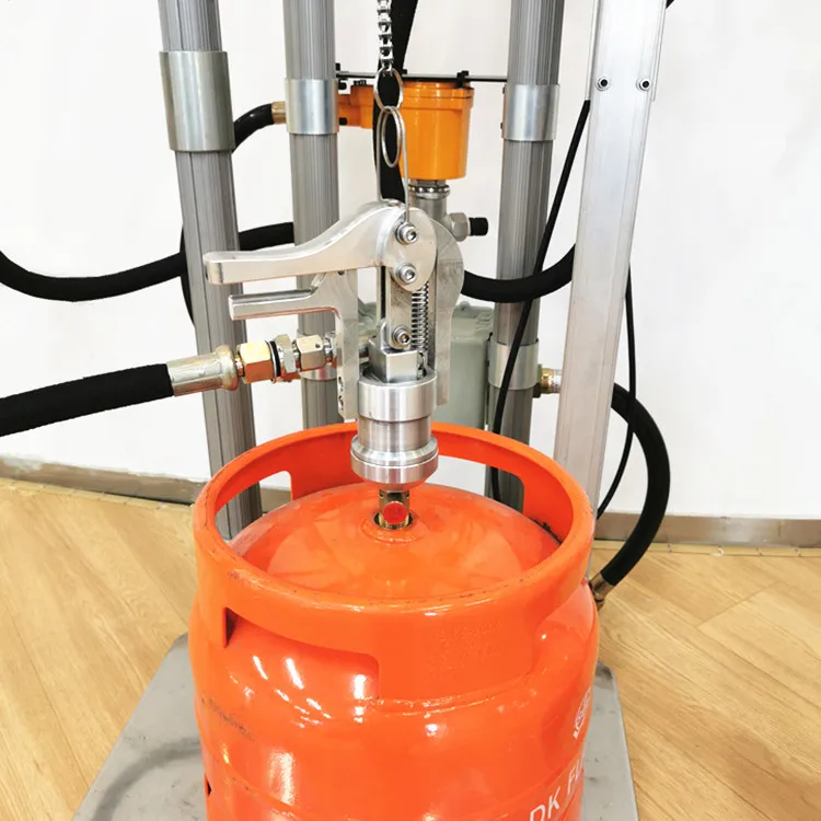 Stainless Steel Gas Cylinder Filling Nozzles - Manual Type