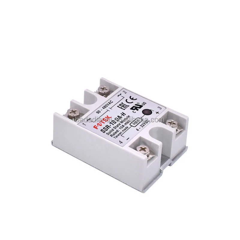Fotek Single Phase Solid State Relay Ssr-10da-h High Voltage Resistant ...