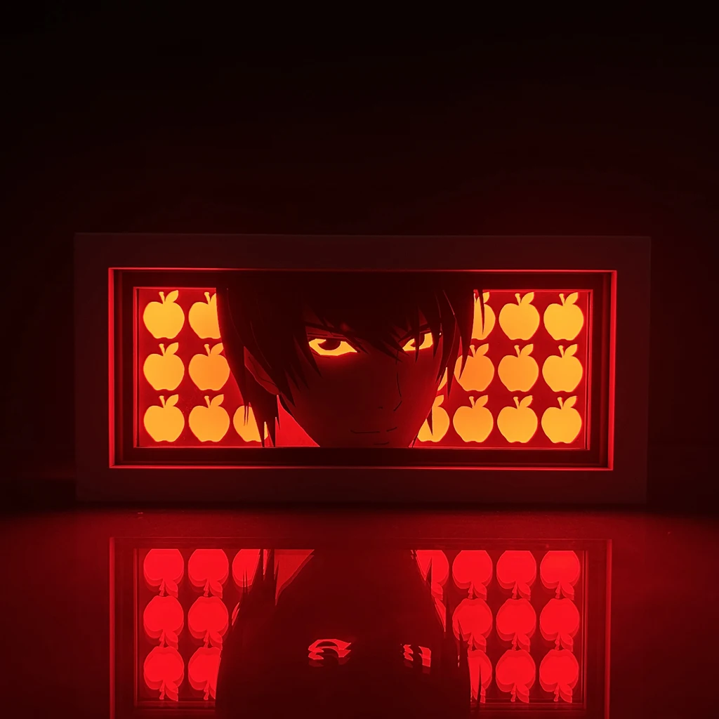 Death Note L Anime Light Box - Stylish LED Night Light