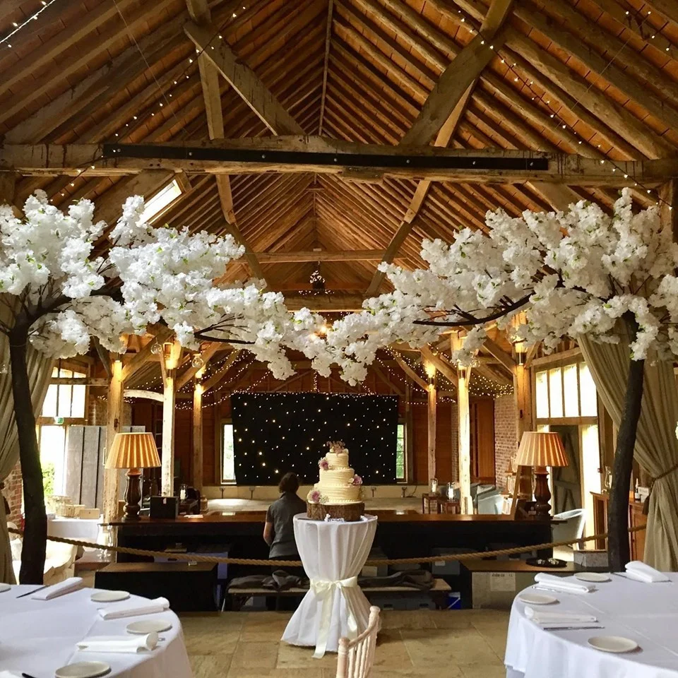 Artificial Plastic Trunk Harf Shape Cherry Blossom Tree Wedding Arch ...