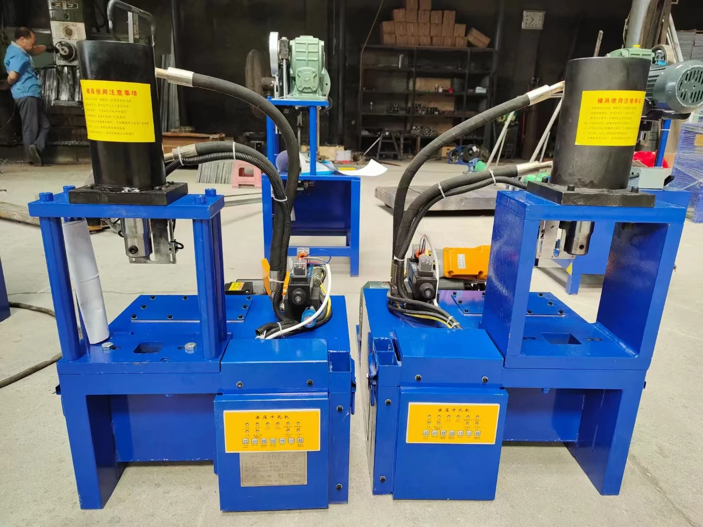 Heavy-duty Construction Pipe Machine - Smart Hydraulic Punching