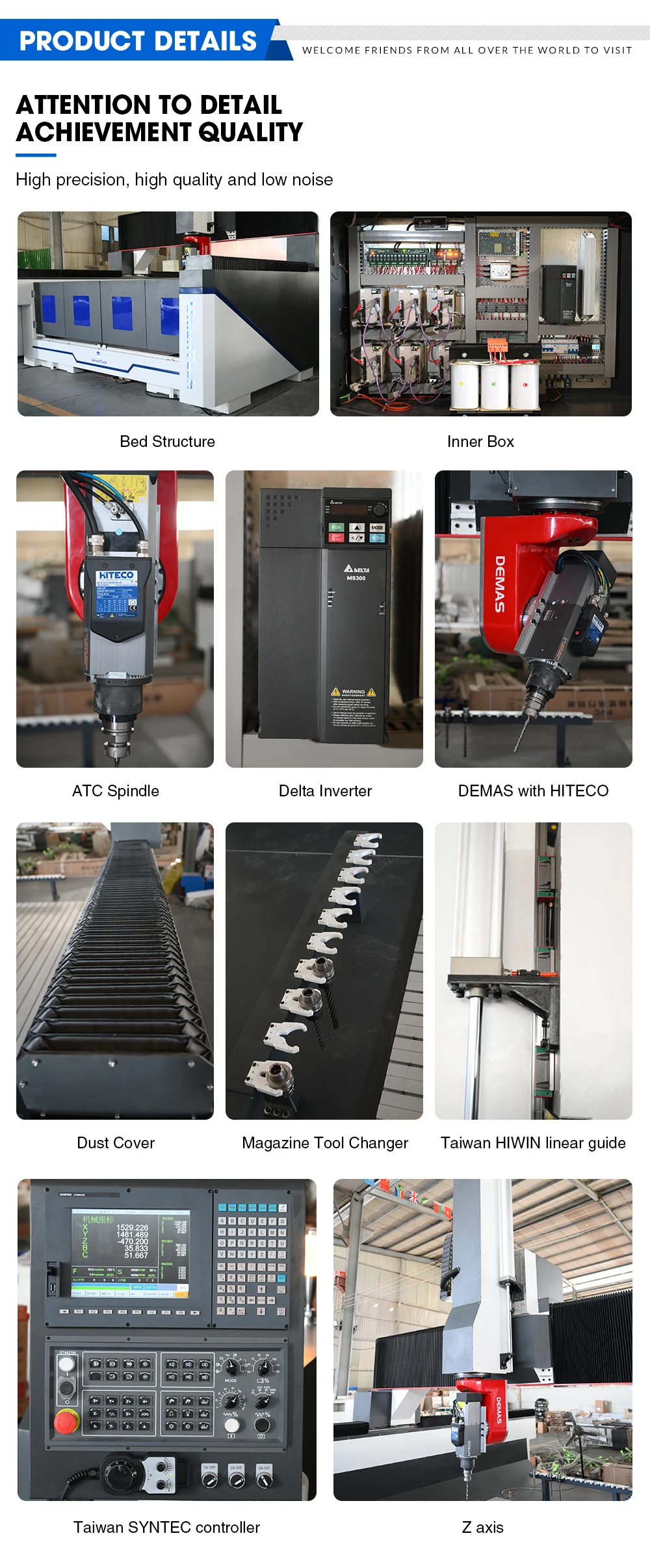 5 Axis CNC Wood Router - Precision Woodworking Machine