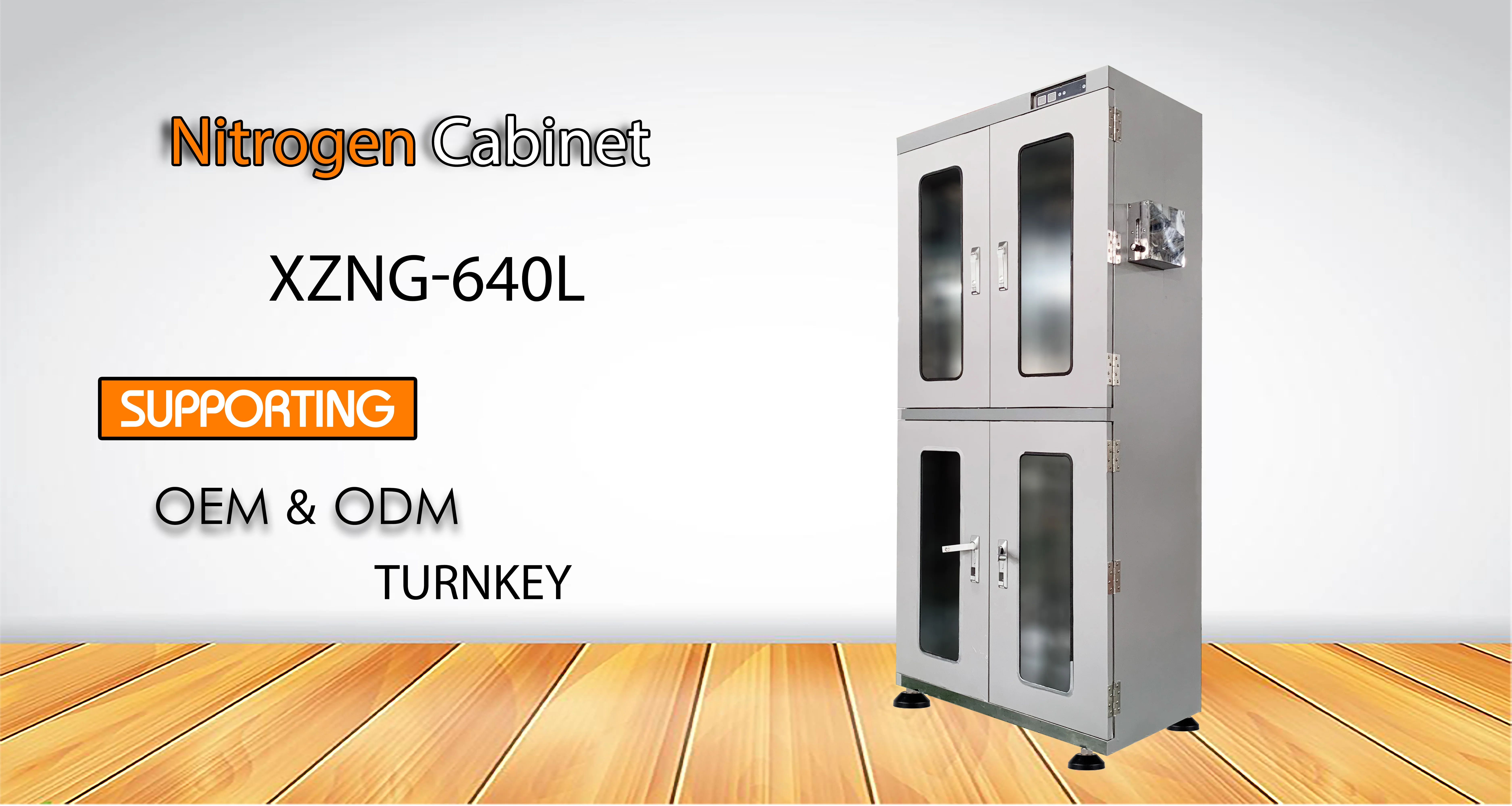 Industrial Dry Cabinet - N2 Nitrogen Dry Box for Electronics