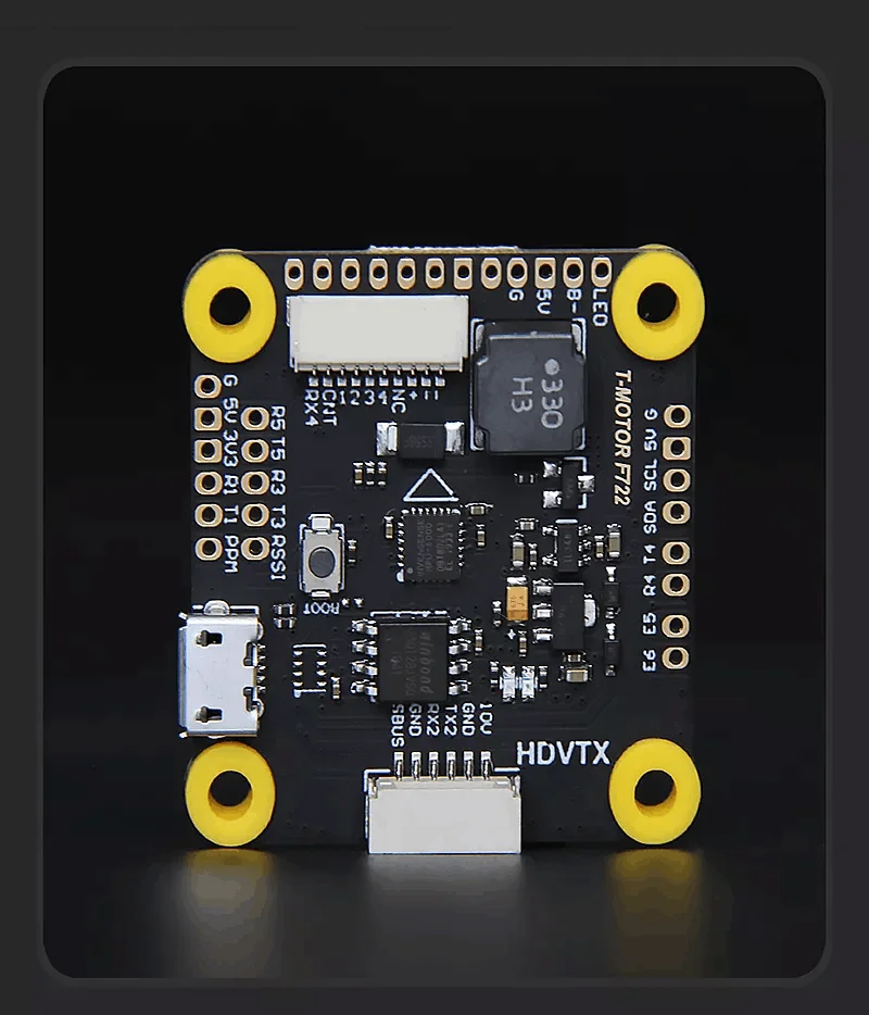 T-motor F7 Pro Flight Controller Hd Version F55a Ii Fly Tower 6s 4 In 1 ...