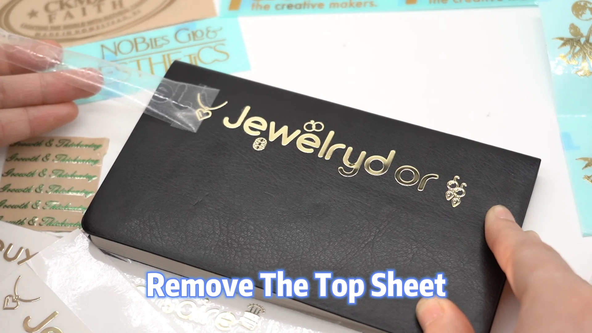 Custom Heat Gold Transfer Electroforming Metal Nickel 3d Sticker Decals ...