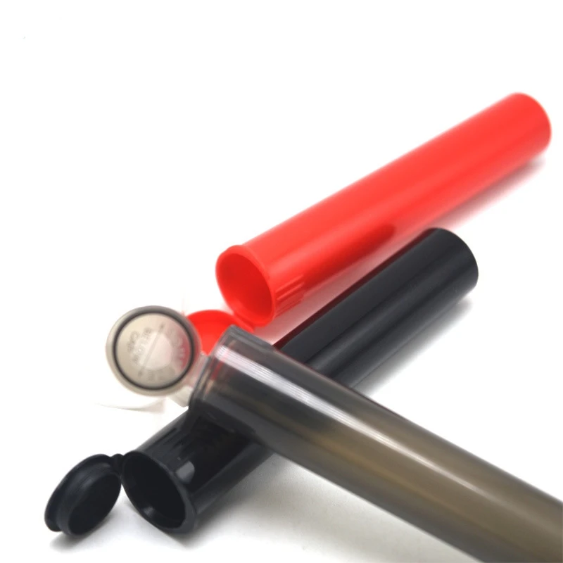 Wholesale 80mm 90mm 116mm Child Resistant Pop Top Tube Plastic Tube ...