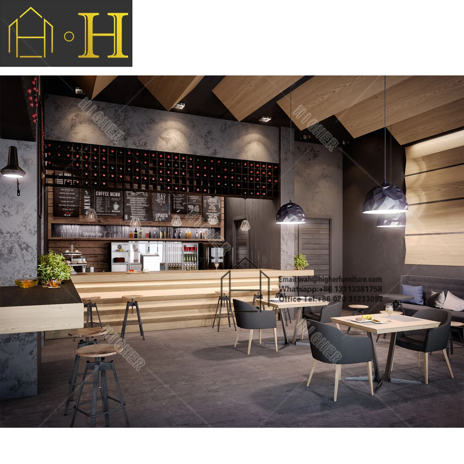 Modern Bubble Tea Shop Counter Design Display Stone Dessert Bar Counter ...