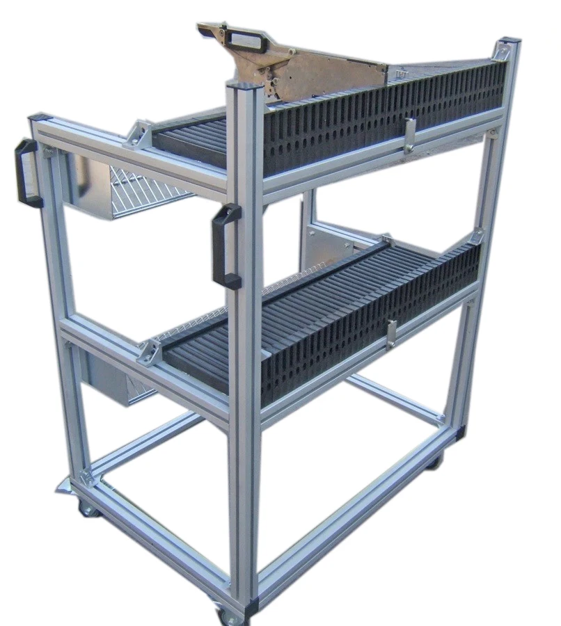 Carbon Steel SMT ESD Trolley - Efficient Reel Storage