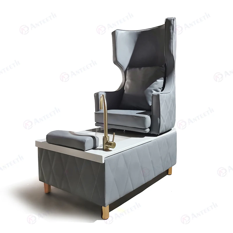 Modern Foot Salon Furniture - Pink Pedicure Chairs