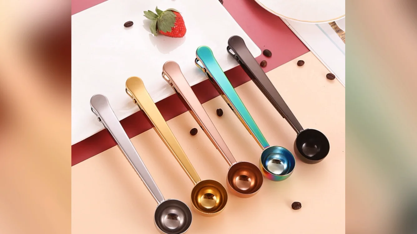 Custom Logo Available Assorted Color Stainless Steel Coffee Measuring ...