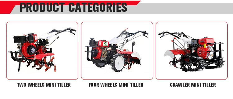 Rotary Cultivator Diesel Engine Petrol Mini Rototiller Farm Machinery ...