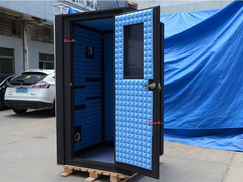 Soundproof ISO Hearing Test Booth - Tourgo Recording Booth