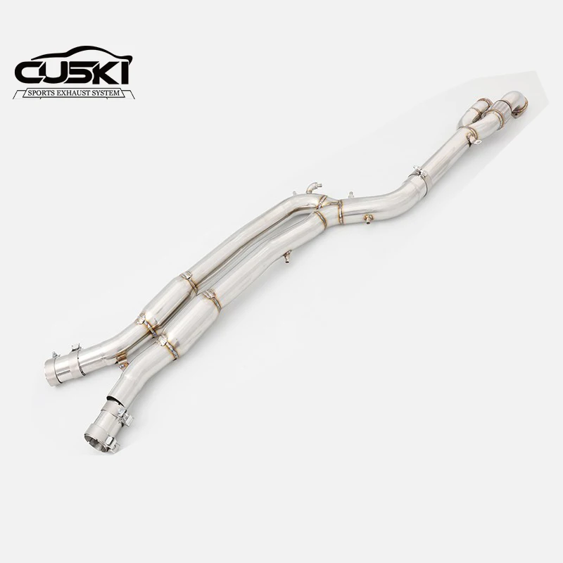 Equal Length Mid Pipe For Bmw M3/m4 F80 F82 F83 S55 3.0t 2014-2019 High Performance Exhaust Pipe ...