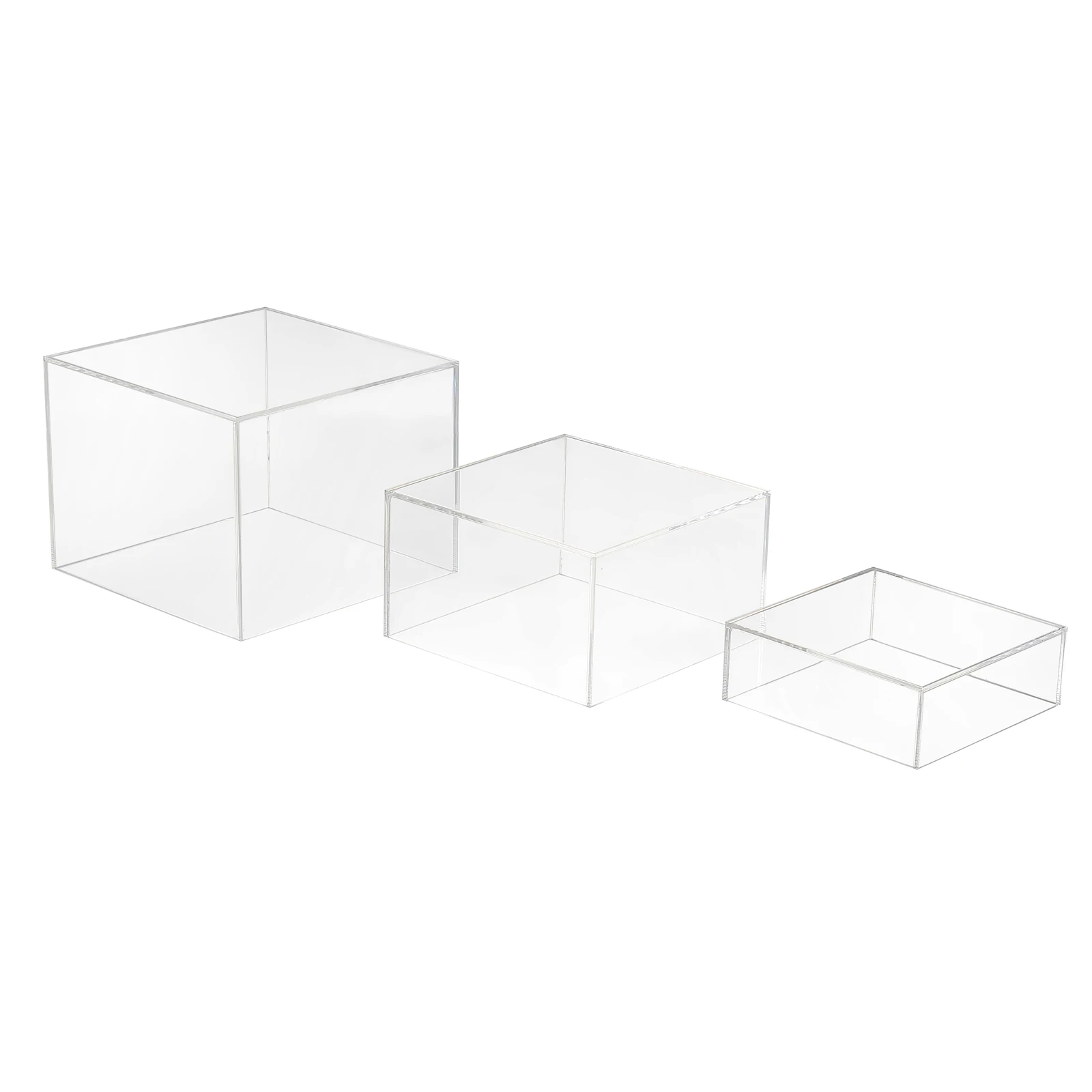 Customized Oem/odm Size/color Acrylic Buffet Riser Cake Stand White ...