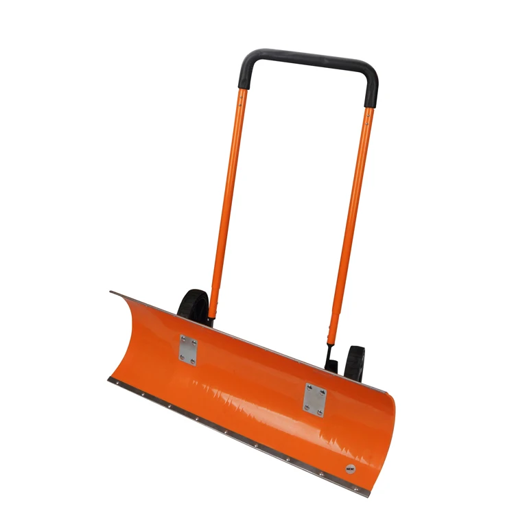 Rolling Plastic Snow Hand Pusher Shovel Machine - H960