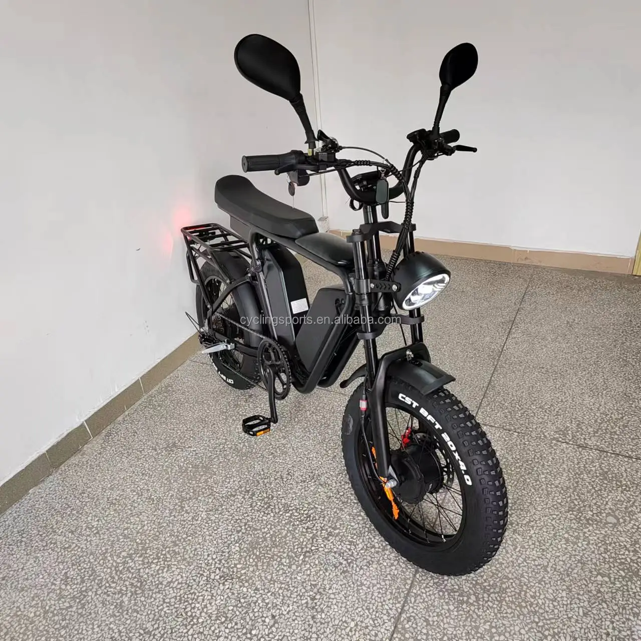 Dual Battery 52v44ah Dual Motor 2000w Bafang Brand Full Suspension Oil ...