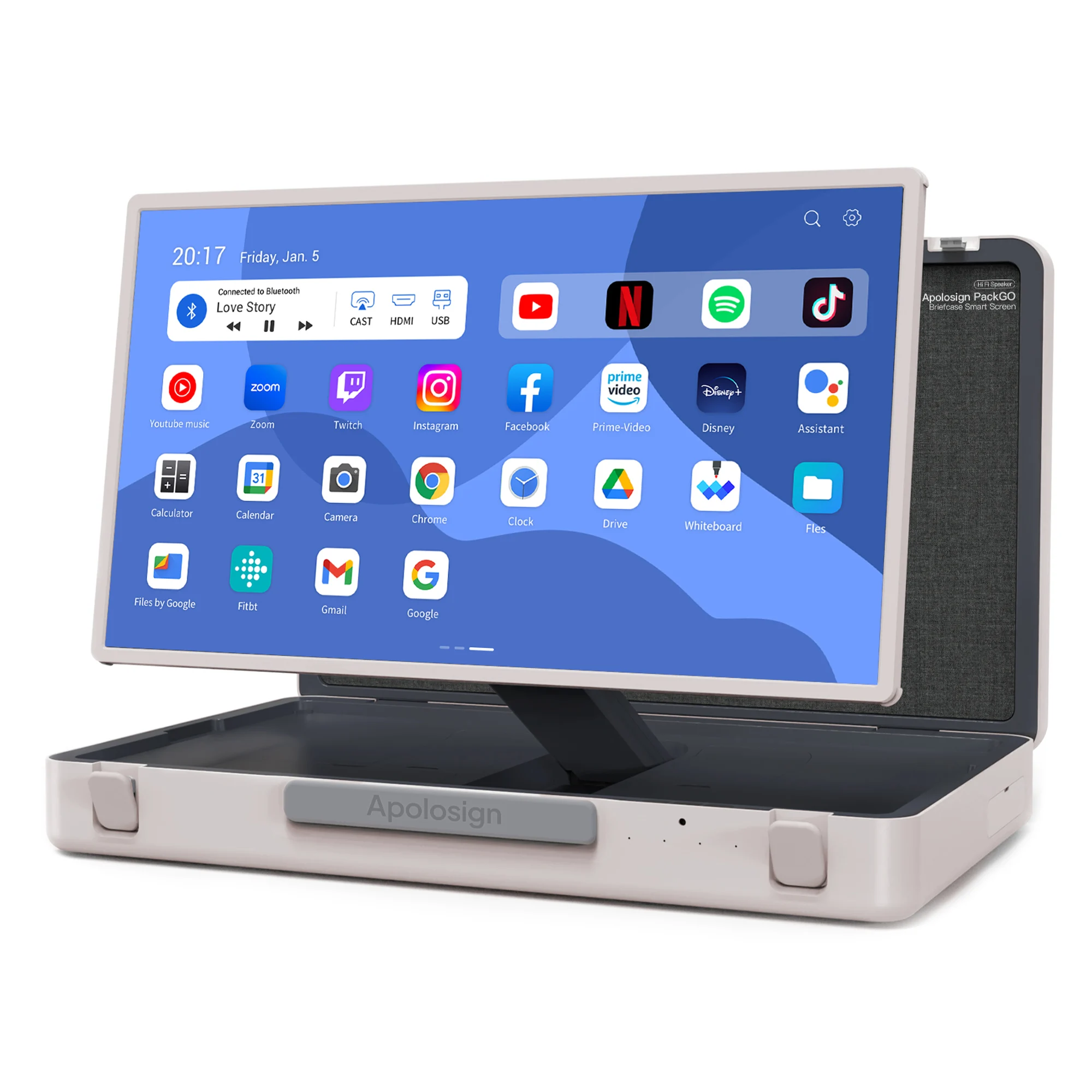 Alibaba.com: 27-inch movable smart TV with touch screen and 3D player ...