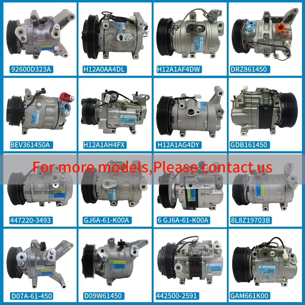 12V Auto Conditioning System Mazda 3 6 Compressor Car AC Compressor for ...