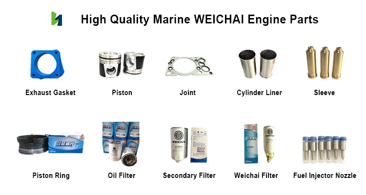 Ship Spare Parts for Marine Engine - Weichai WD615/WP10