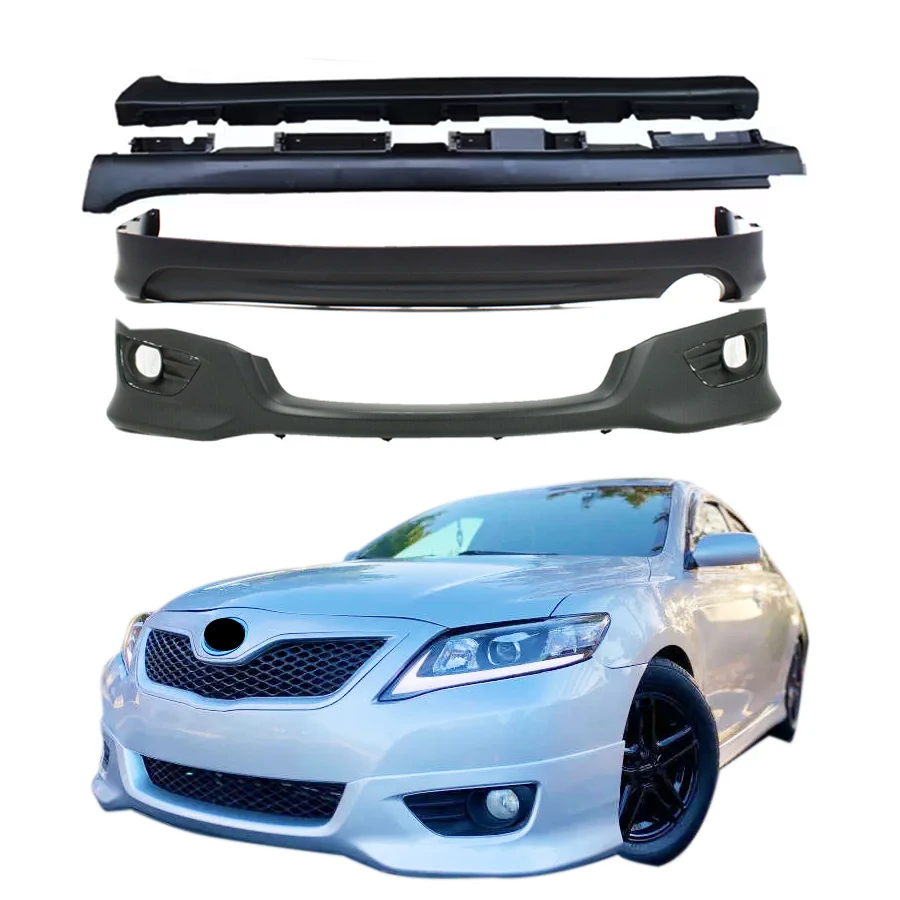 2010-2011 Toyota Camry SE Body Kit - Front Lip, Rear Lip & Side Skirts ...