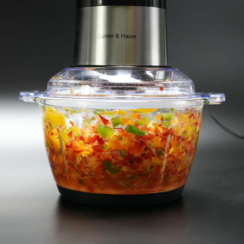 Stainless Steel 2l Yam Pounder Meat Blender - Versatile Electric Slicer ...