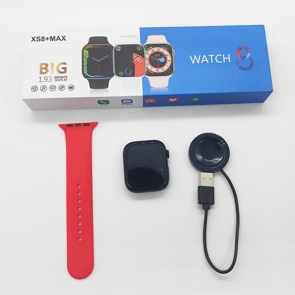 Xs8+max Fashion Cheap Smart Watch 2024 Reloj Inteligente Heart Rate ...