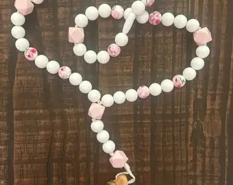 Custom Colored Silicone Decade Rosary Child's First Rosary Cross ...