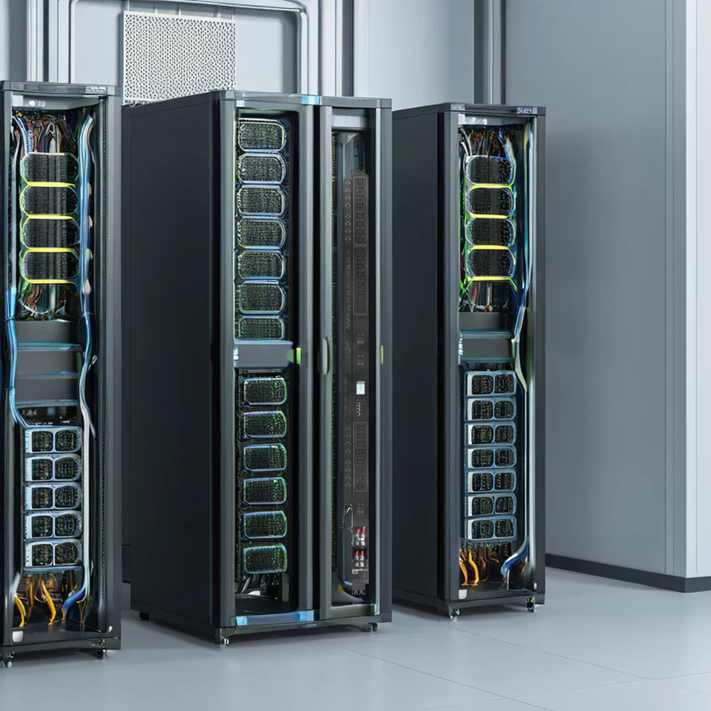 Single Phase 6 Way C19 Socket Standard Pdu 63a 125a Smart Pdu Rack Power Distribution Unit ...