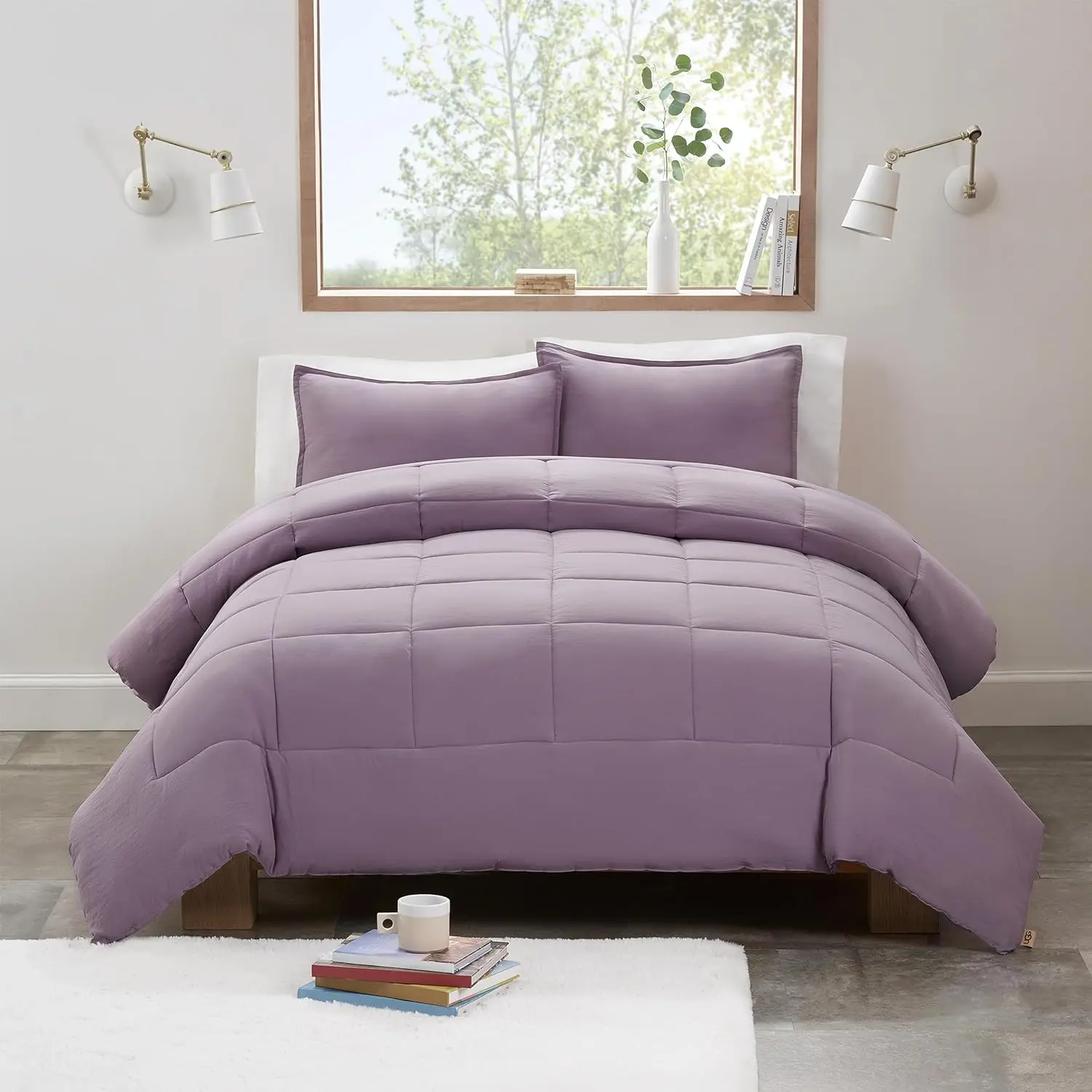 Ultra-soft Luxury Bedding Comforter And Two Pillowcases Cozy ...