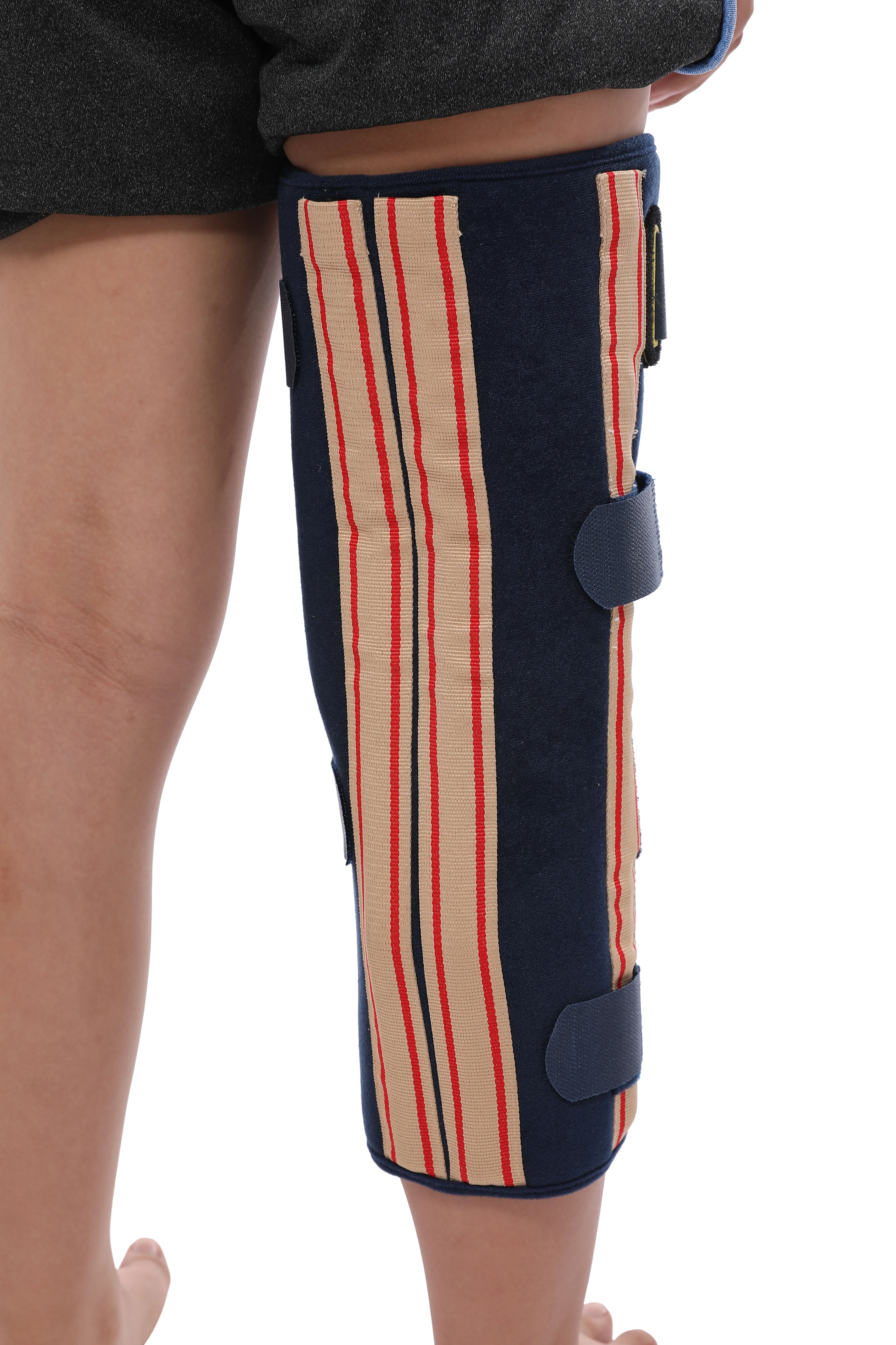 Children Kid Full Leg Knee Splint Foam Fracture Leg Splint Knee ...