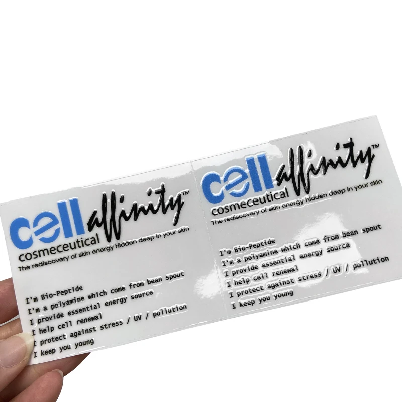 Custom Logo Rose Gold Shiny Metallic 3d Metal Transfer Sticker Label ...