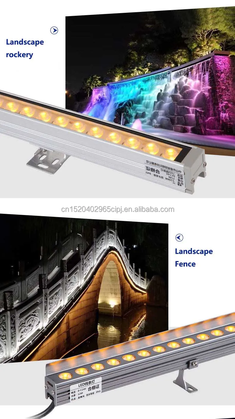Outdoor Linear Facade Wall Washers - LED Lighting Solutions