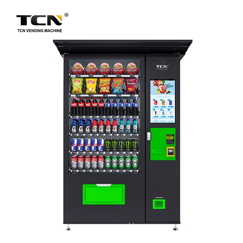 Alibaba.com: TCN Customized Outdoor Vending Machine with 22-inch touch screen, waterproof design ...