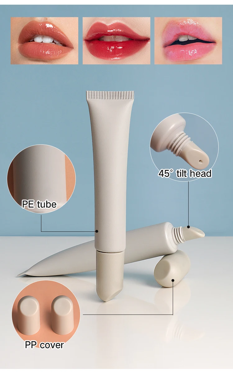 20ml Soft Plastic Lip Gloss Container - HUASSIN Packaging