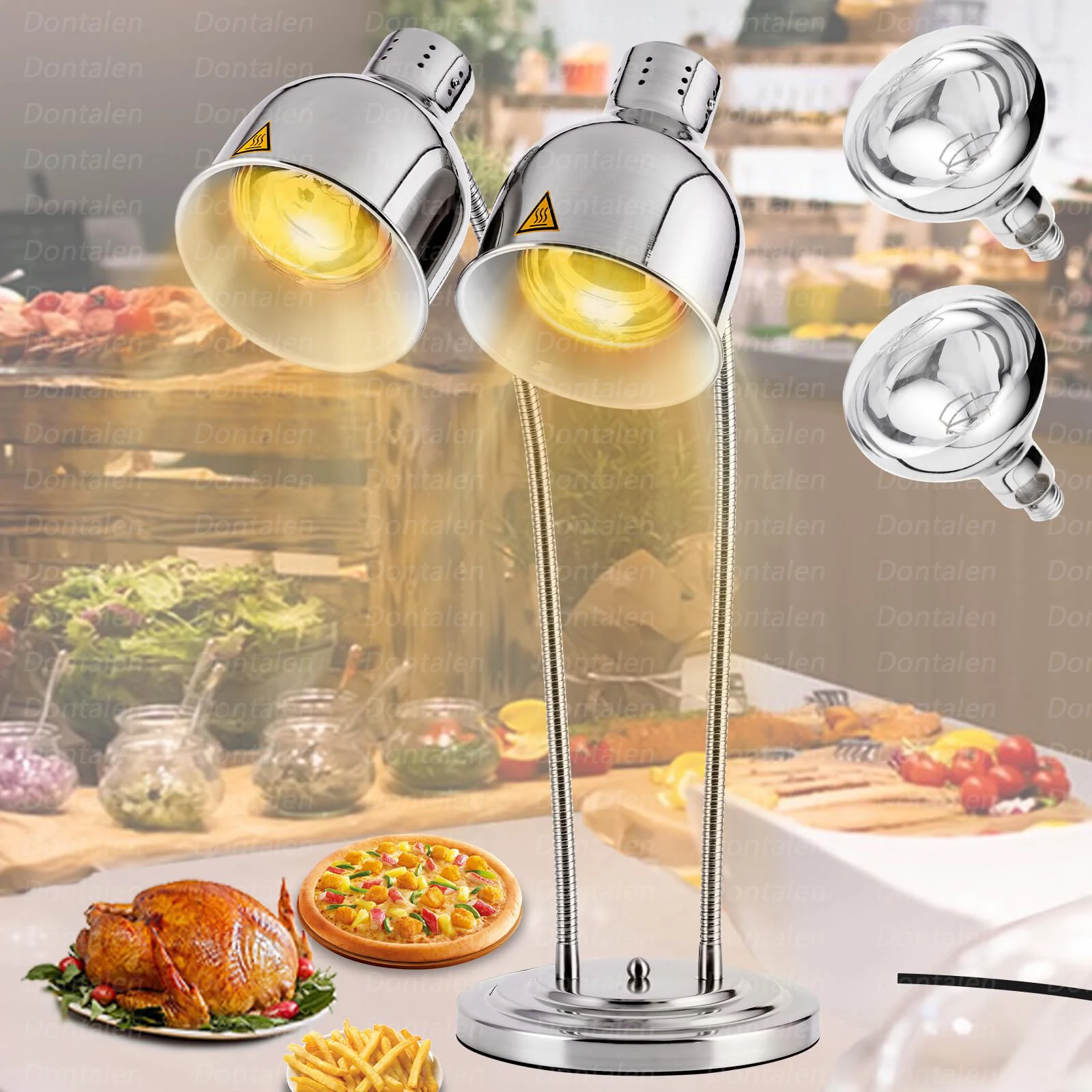 Luxury Buffet Heat Lamp - Electric Food Warmer for Restaurants ...