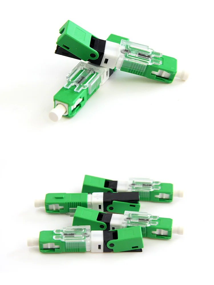 Field Assembly Fast Connector ESC250D FTTH SC Splice On Fast Connectors ...