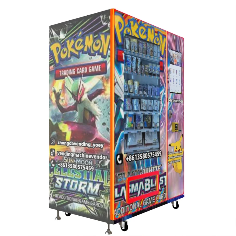 Digital Screen TCG Cards Vending Machine - Customizable Design