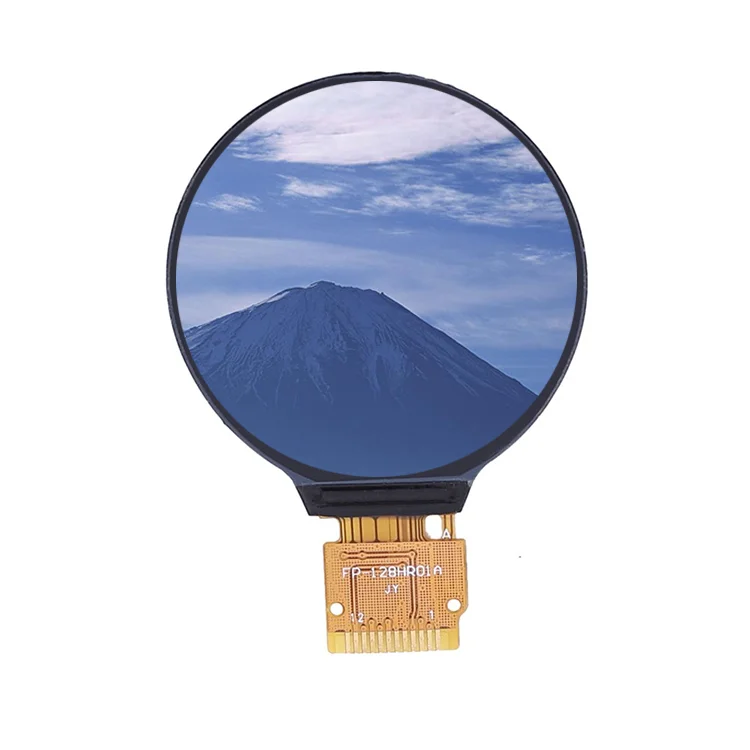 1.28 Inch Circular LCD Module 240X240 GC9A01 Driver IPS Color Screen ...