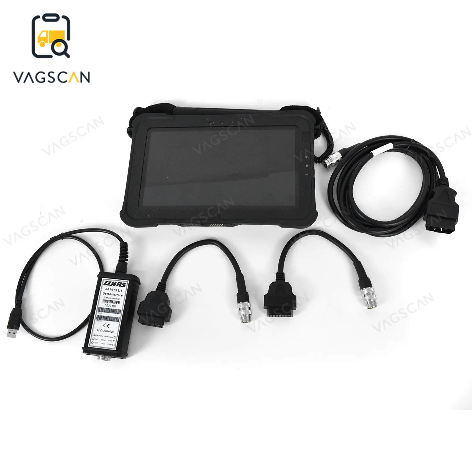 Truck Diagnostic Tool Interface For Claas +manual + Spare Parts ...