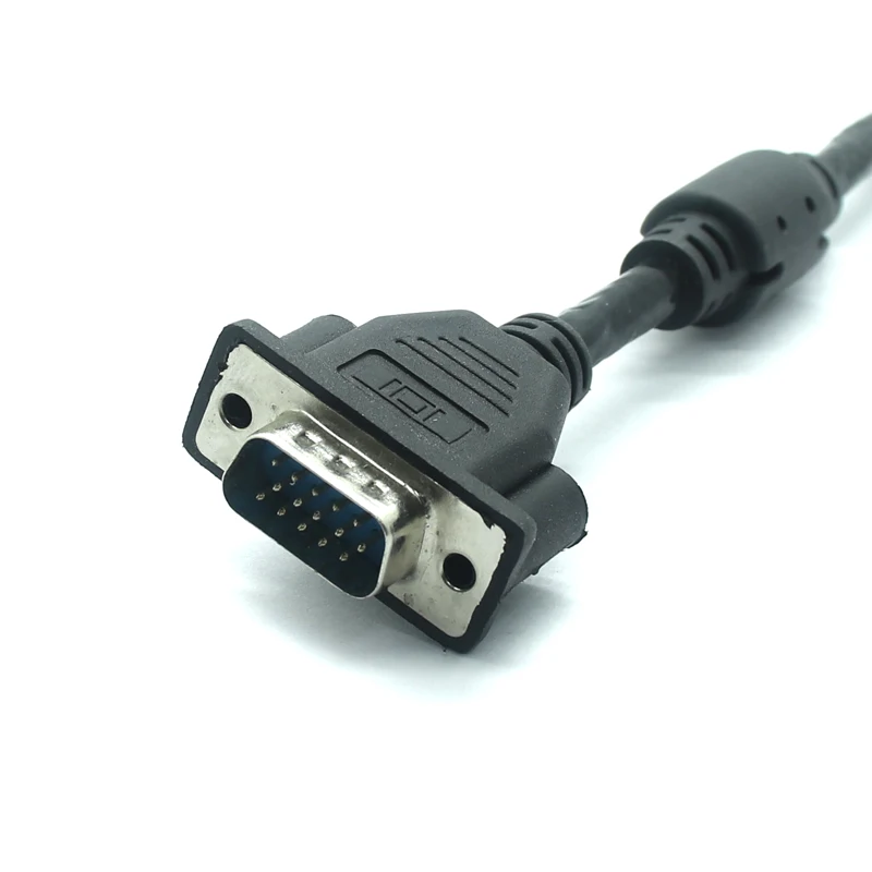90 Degree Db9 Rs232 Serial Computer Cable Up Angle Db9 Pin Male To Male ...