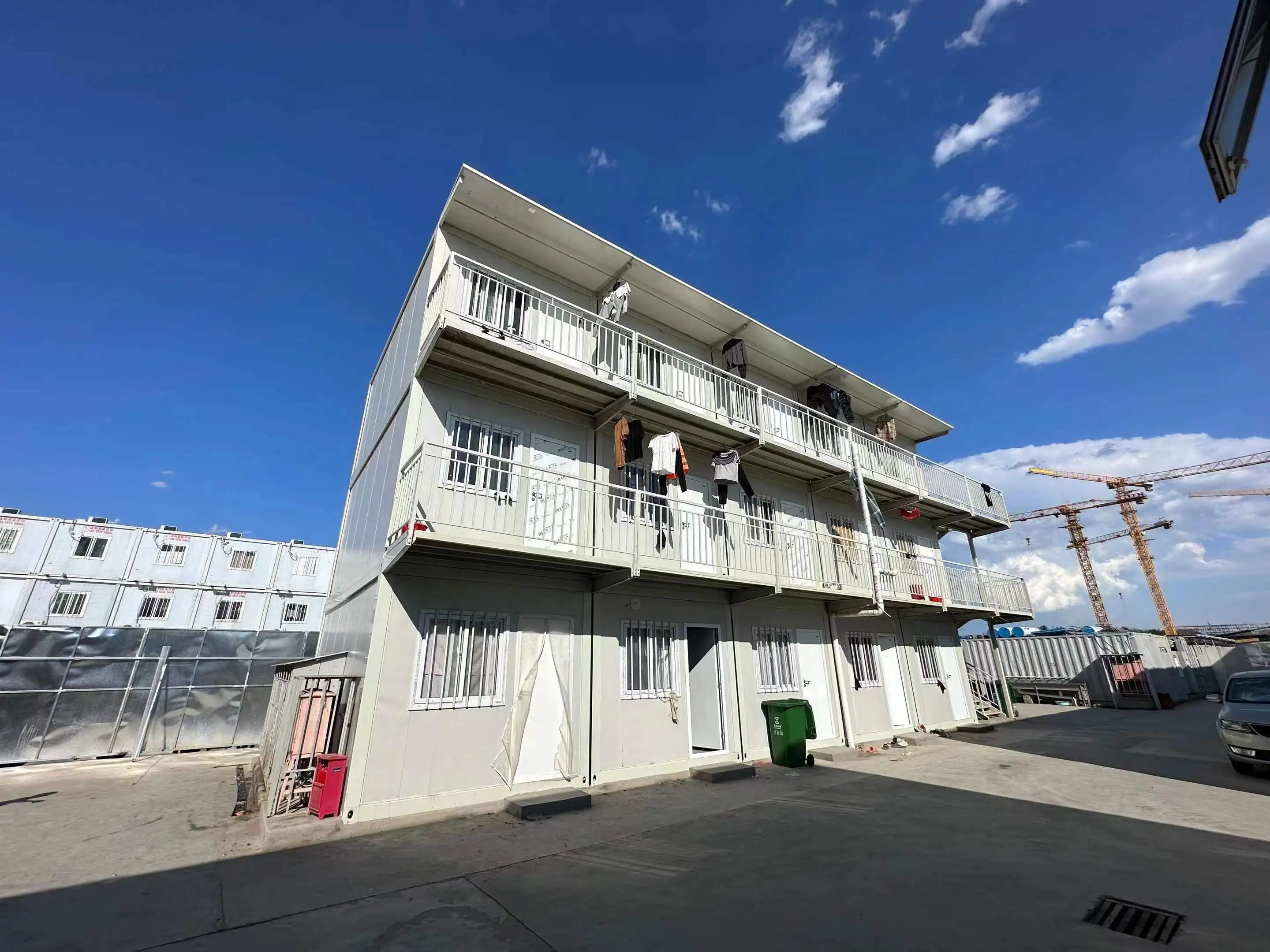 Prefab Detachable Casas Armable Living Container Hotel Building