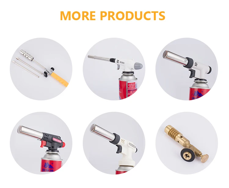 High Temperature Flamethrower Portable Blowtorch Head Household Meat ...