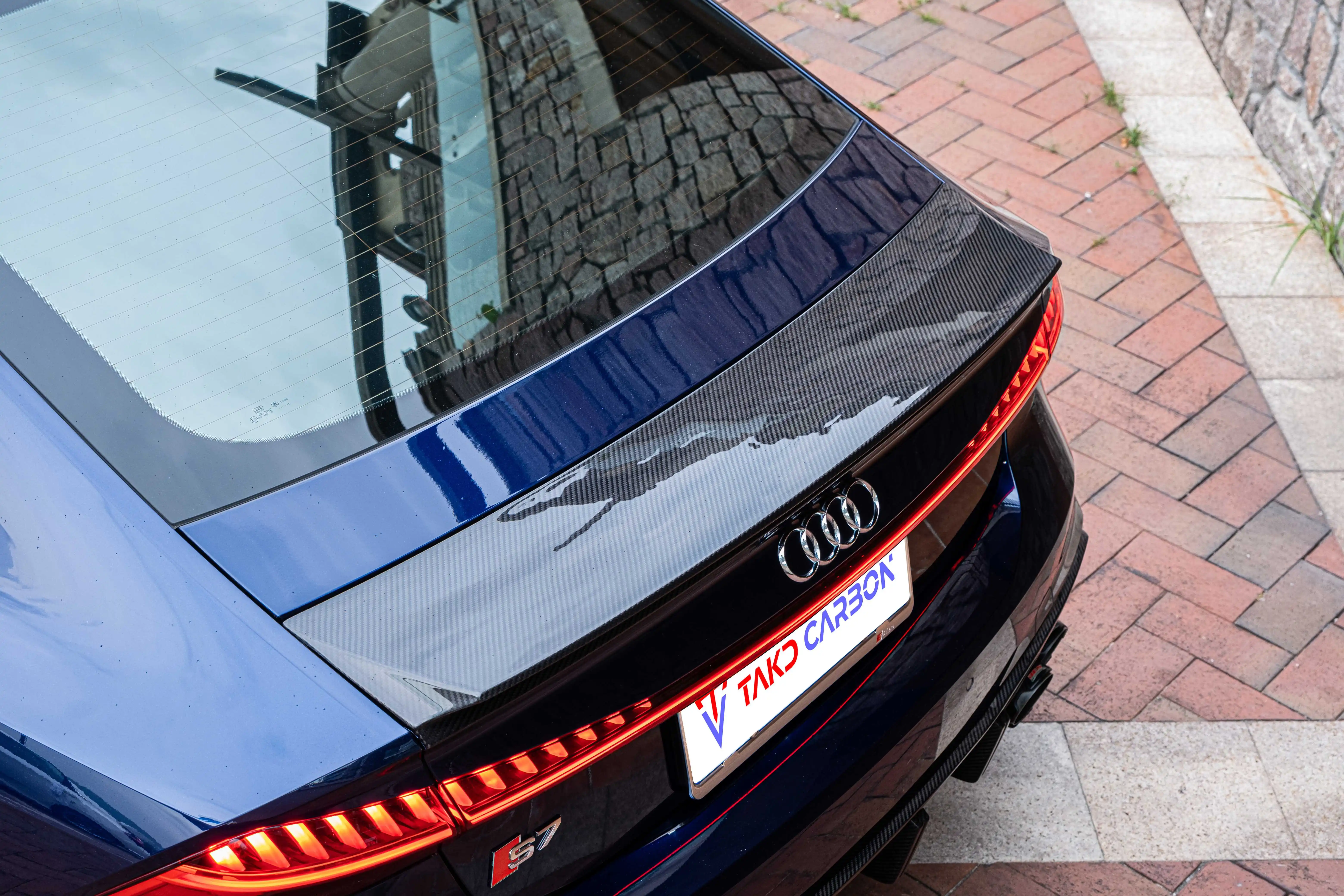 Dry Carbon Fiber Electric Rear Spoiler Wing Universal Trunk Spoiler for ...