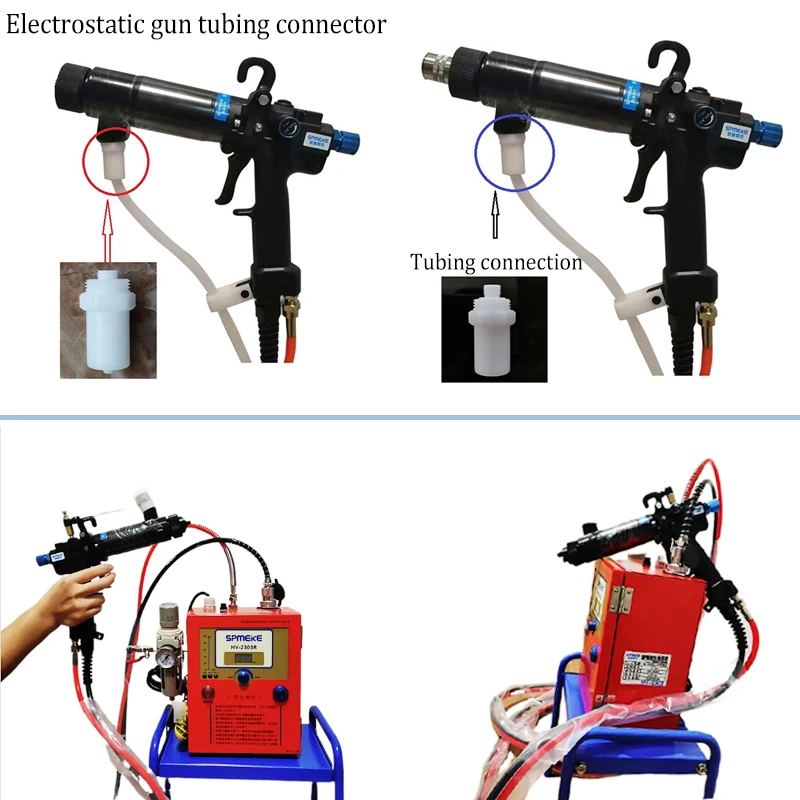 SPMEKE TC-92 Electrostatic Spray Gun - Efficient Liquid Dispensing