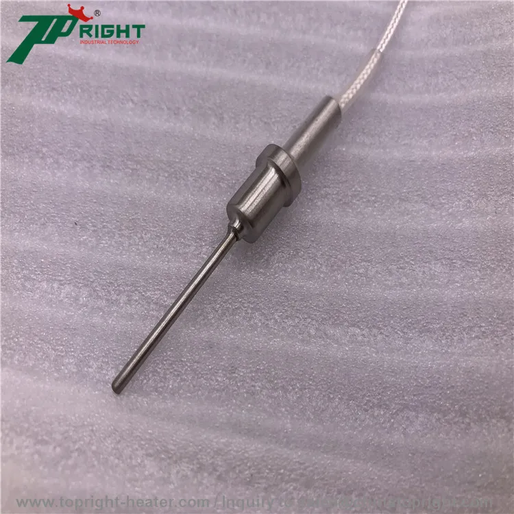 2wire Rtd Pt100 Temperature Sensor Thread Probe 2x29mm With 1m Wire ...