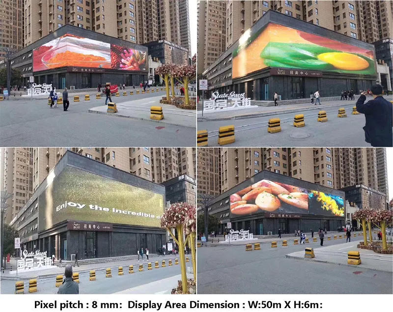 Outdoor Led Display Screen Signboard For Advertising - Buy Outdoor Led ...