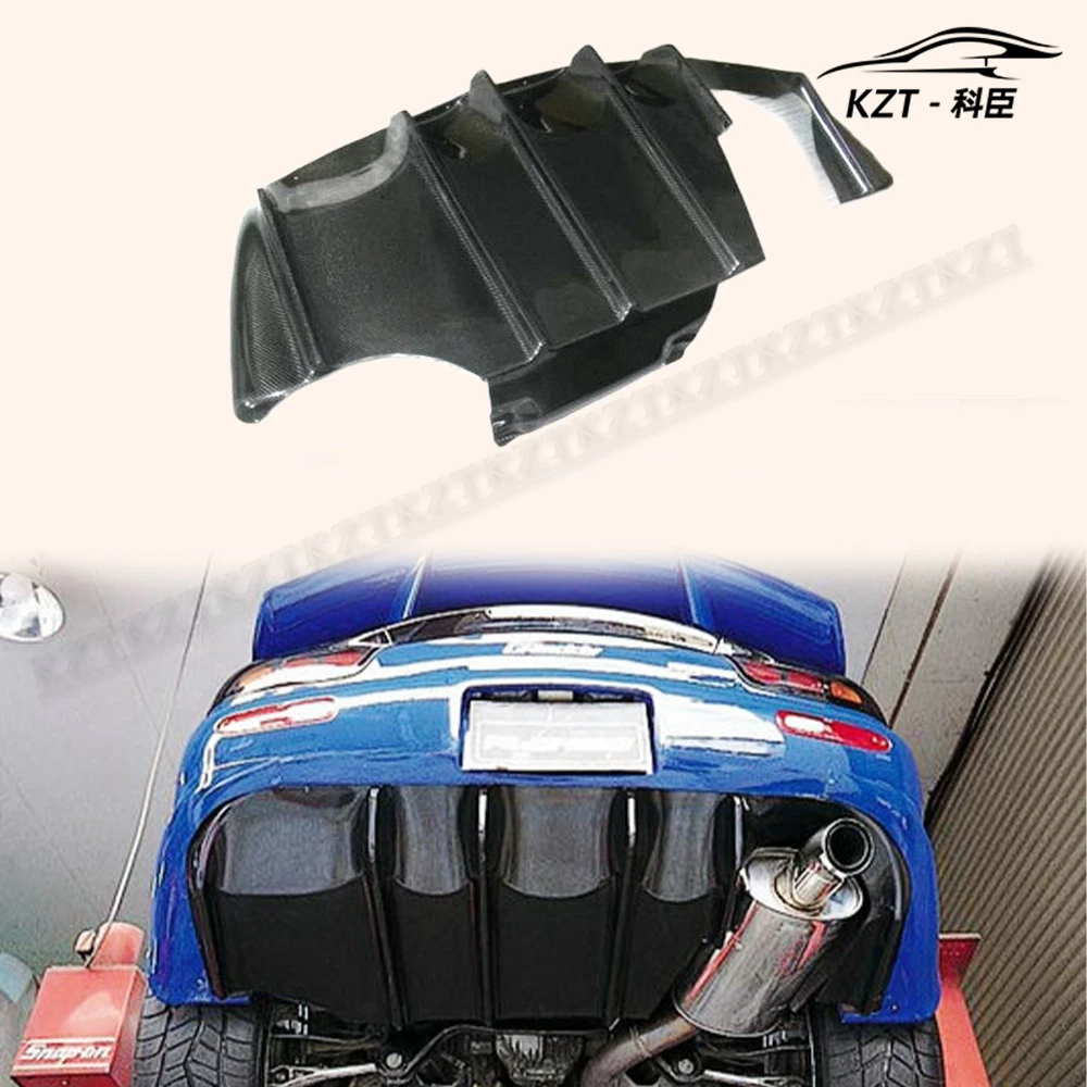 FOR MAZDA Carbon Fiber RX7 FD3S Feed Rear Diffuser High Quality ...